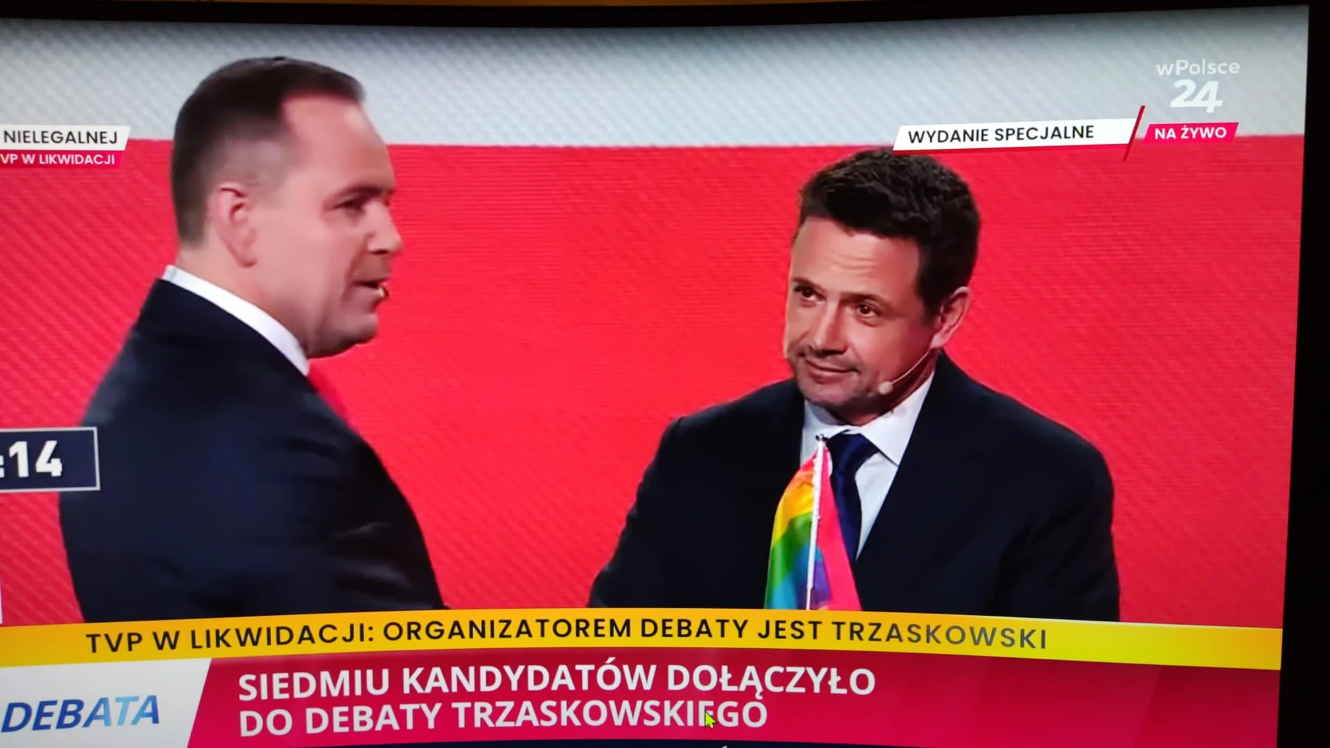 Pierwszy taki sondaż! Nawrocki zrównuje się z Trzaskowskim w II turze